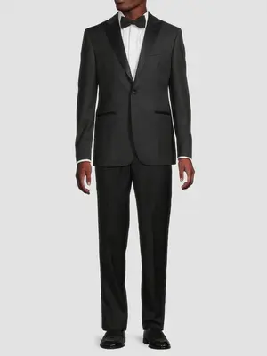 Corneliani Jacquard Tuxedo Peak-lapel Jacket