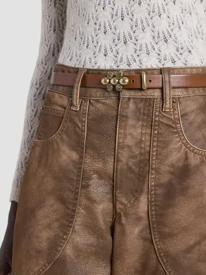 Isabel Marant Étoile Valdez Embellished Leather Belt