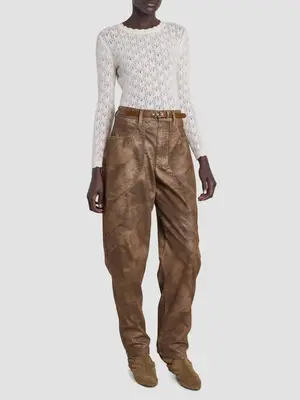Isabel Marant Étoile Valdez Embellished Leather Belt