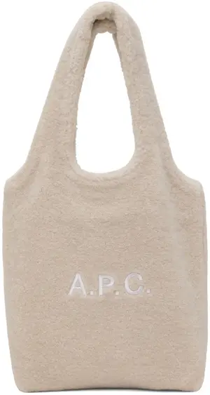 A.p.c. A.P.C. Ninon Small Tote - Baa Beige