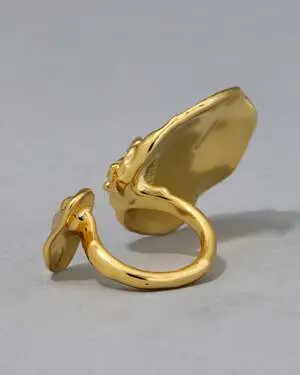 Alexis Bittar Brut Double Disc Ring