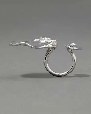 Alexis Bittar Brut Double Disc Ring