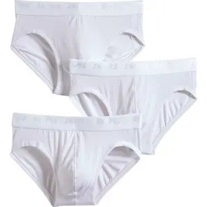 SKIMS 3-pack Seamless Modal Blend Briefs Chalk