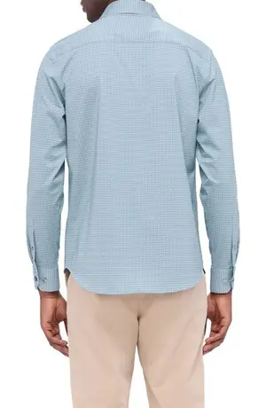 Bugatchi Jimmy Ooohcotton® Geo Print Button-up Shirt