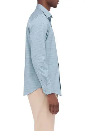 Bugatchi Jimmy Ooohcotton® Geo Print Button-up Shirt
