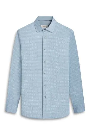 Bugatchi Jimmy Ooohcotton® Geo Print Button-up Shirt
