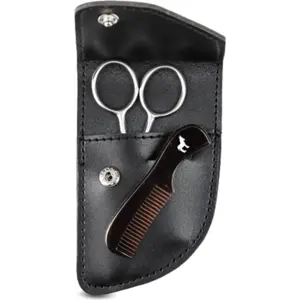 PETE & PEDRO Beard Care Comb & Scissors Kit - None