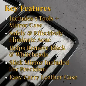 PETE & PEDRO Acne & Blackhead Remover Skin Tool Set - None