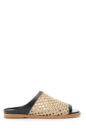 DANIELLA SHEVEL Alba Jute Sandals - Black