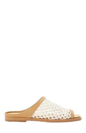 DANIELLA SHEVEL Alba Jute Sandals - White