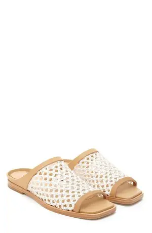 DANIELLA SHEVEL Alba Jute Sandals - White