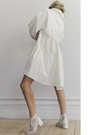 DANIELLA SHEVEL Nola Bootie - White