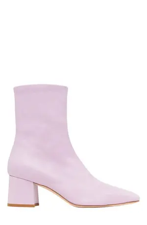 DANIELLA SHEVEL Milani Stretch Nappa Leather Boots - Lavender