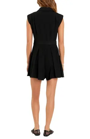 English Factory Pleated Romper