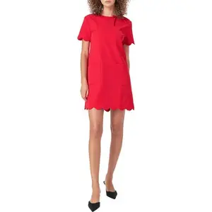 English Factory Frill Cocktail Dresses