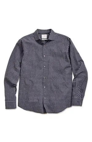 Billy Reid Tuscumbia Sport Shirt - Navy/greydnu