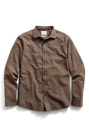 Billy Reid Tuscumbia Sport Shirt - Oak/grey