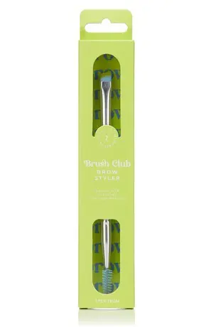 SPECTRUM The Brush Club Brow Styler Duo Brush - Lime