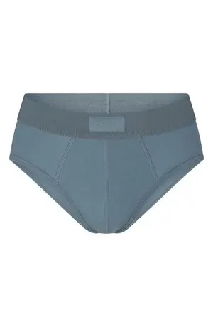SKIMS Cotton & Modal Blend Briefs - Kyanite