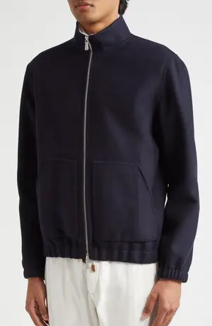 Eleventy Wool Double Face Jacket