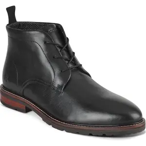 Rockport Caspe Leather Lace-up Boots - Black