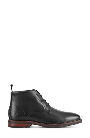 Rockport Caspe Leather Lace-up Boots - Black