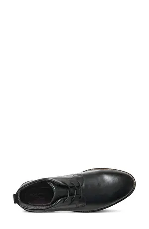 Rockport Caspe Leather Lace-up Boots - Black
