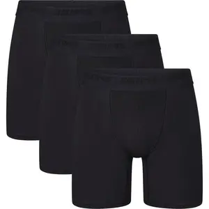SKIMS 3-pack 5-inch Stretch Modal Boxer Briefs - Obsidian