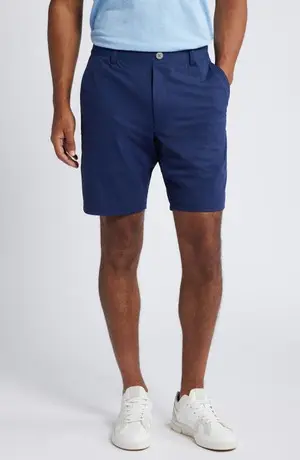 Johnnie-o Fusion Stretch Nylon Chino Shorts - Navy