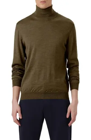 Bugatchi Sawyer Merino Wool Turtleneck Sweater
