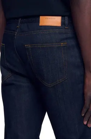 Sandro Narrow Cut Raw Jeans - Raw-denim