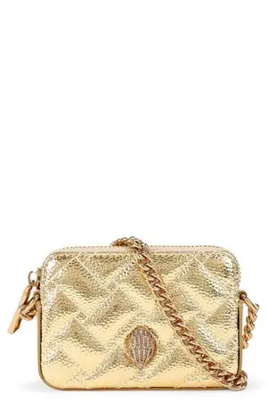 Kurt Geiger Kurt Geiger London Micro Kensington Camera Bag Gold