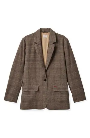 Brixton Houndstooth Stretch Cotton Sport Coat
