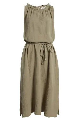 BEACHLUNCHLOUNGE Maddison Cotton Midi Dress