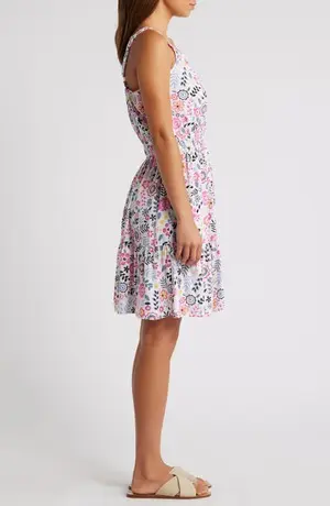 BEACHLUNCHLOUNGE Luella Ruched Waist Sundress