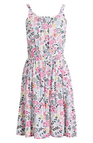 BEACHLUNCHLOUNGE Luella Ruched Waist Sundress