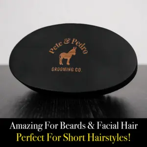 PETE & PEDRO Oval Military Hair & Beard Brush