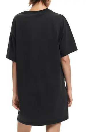 Desigual Mickey Mouse Cotton Graphic T-shirt Dress