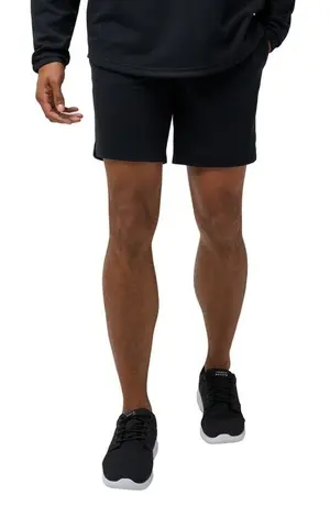 Travis Mathew Sideslip Fleece Shorts - Black