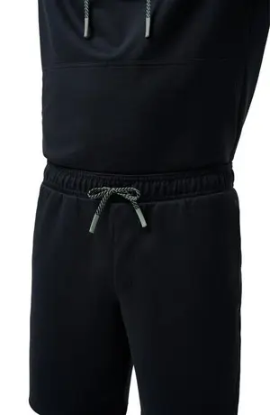 Travis Mathew Sideslip Fleece Shorts - Black