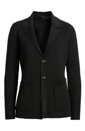Kobi Halperin Clove Wool Blend Cardigan - Black