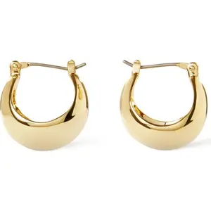 ANA LUISA Abby Hoop Earrings - Gold