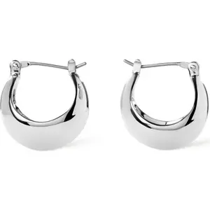 ANA LUISA Ana Luisa Abby Hoop Earrings Silver