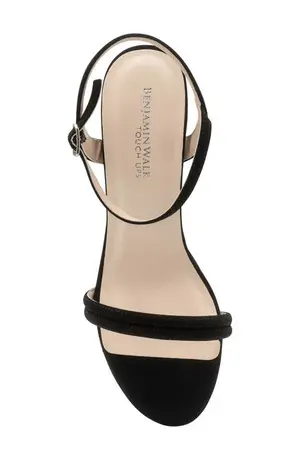 TOUCH UPS Natalia Ankle Strap Platform Sandal - Black