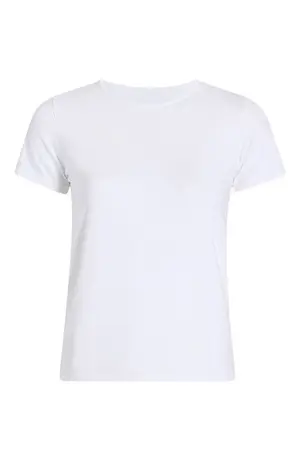 Another Tomorrow Fitted T-shirt - White