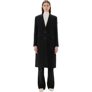 Another Tomorrow Collared Coats For Women