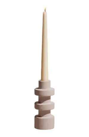 MESO GOODS Pilar Tear Candle Holder - Ivory Tear