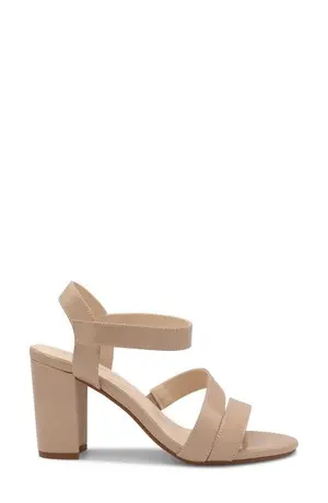 TOUCH UPS Lucille Ankle Strap Sandal - Nude