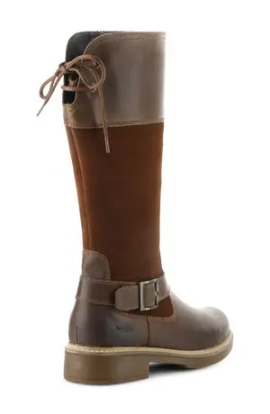 BOS. & CO. Mateo Waterproof Knee High Boot - Camel/ Nut/ Camel