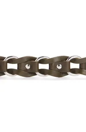 Isabel Marant Bali Braided Leather Belt